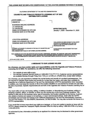 Tobacco Licenses & Legal Compliance | Heat Tobacco