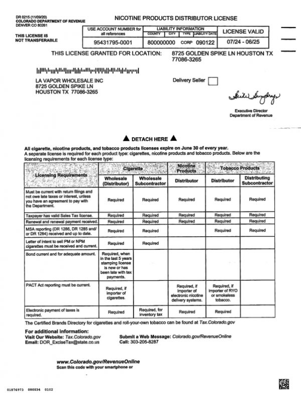 Tobacco Licenses & Legal Compliance | Heat Tobacco