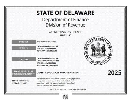 Tobacco Licenses & Legal Compliance | Heat Tobacco