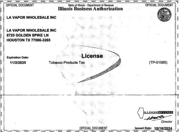 Tobacco Licenses & Legal Compliance | Heat Tobacco