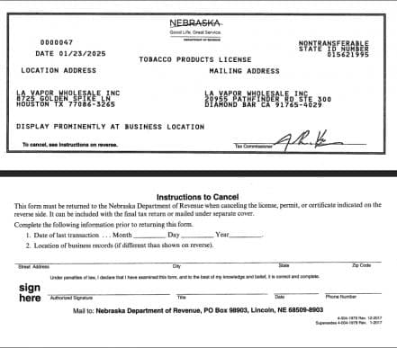 Tobacco Licenses & Legal Compliance | Heat Tobacco
