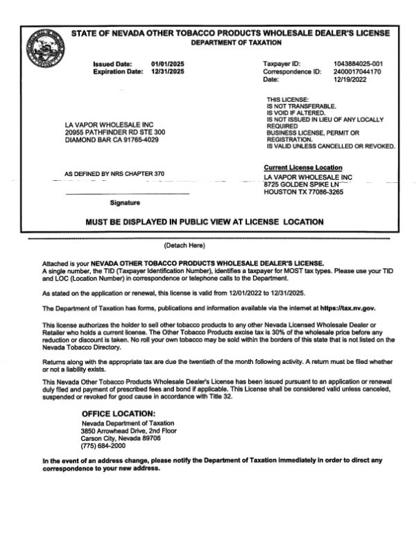 Tobacco Licenses & Legal Compliance | Heat Tobacco